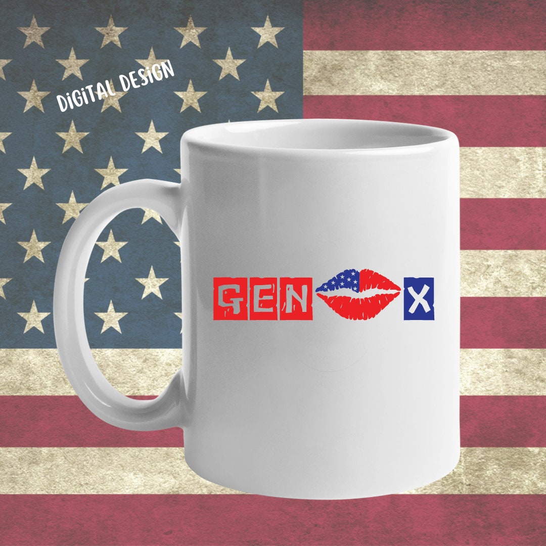 Gen X, Digital Design, Svg, PNG, JPG, Sublimation, Cricut, Digital ...