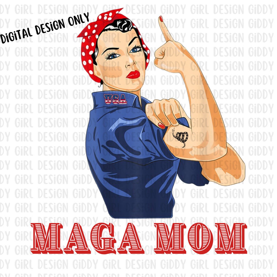 MAGA Mom, Digital Download, Svg, PNG, JPG, Dtf, Sublimation, Cricut ...