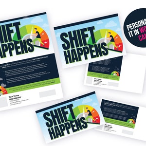 SHIFT HAPPENS Real Estate Marketing Templates Bundle for the Changing ...