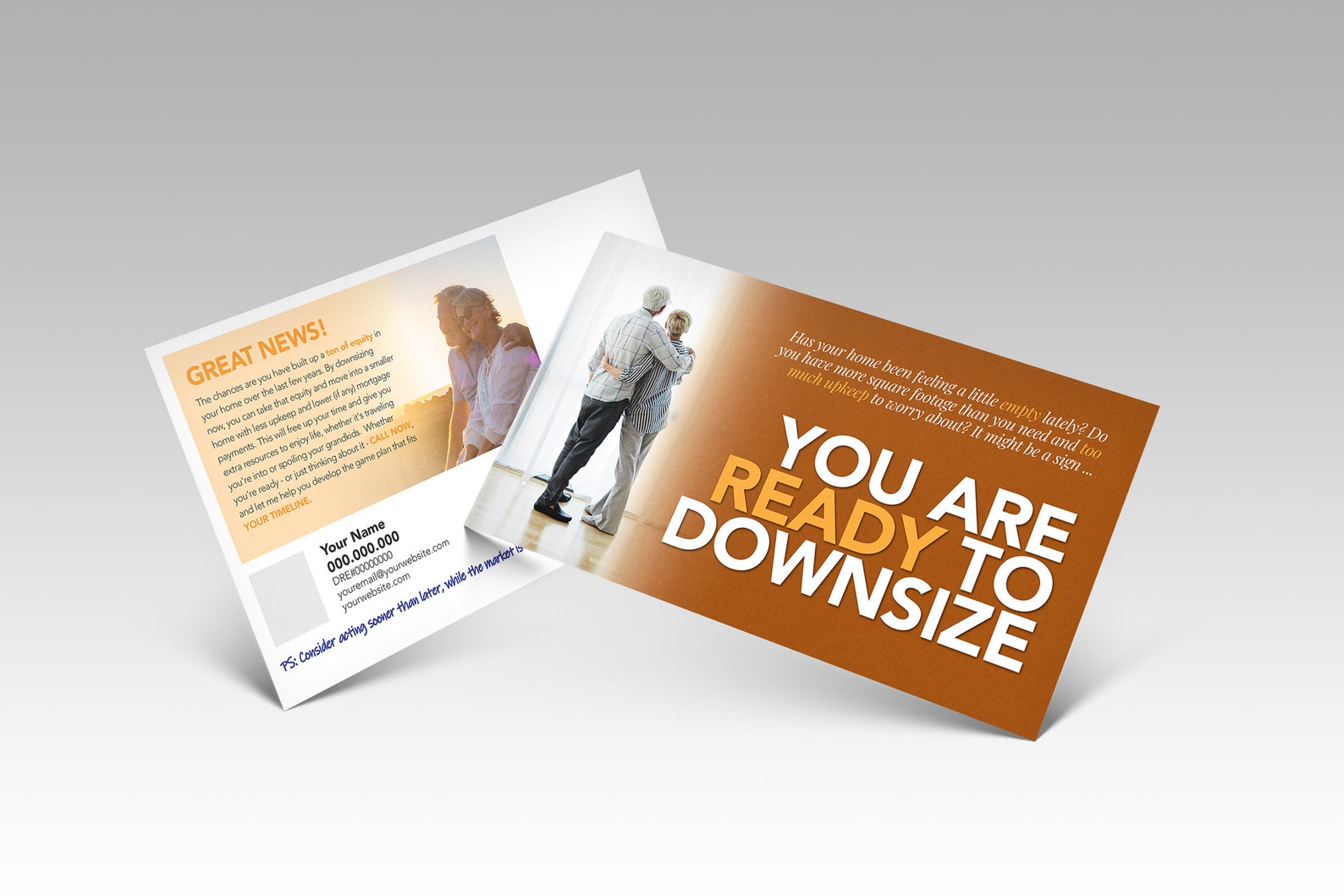Your Are Ready to DOWNSIZE! | Real Estate Marketing Templates Bundle ...