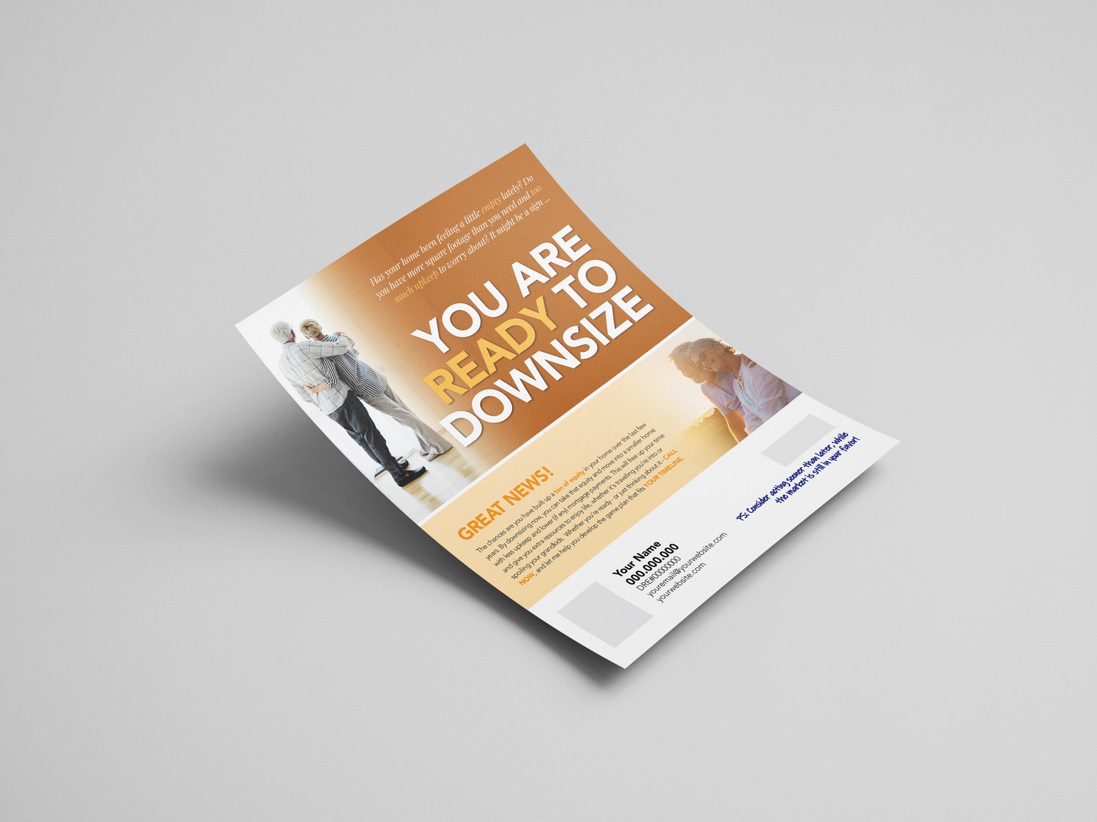 Your Are Ready to DOWNSIZE! | Real Estate Marketing Templates Bundle ...
