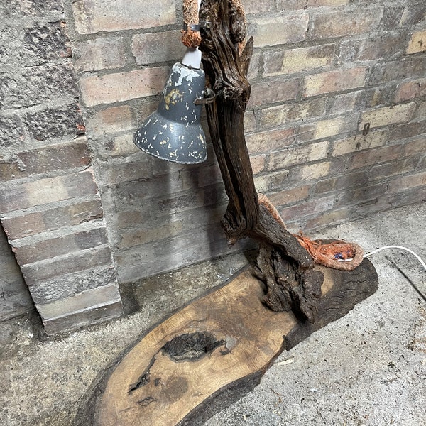 Wood Floor Lamp - Etsy UK