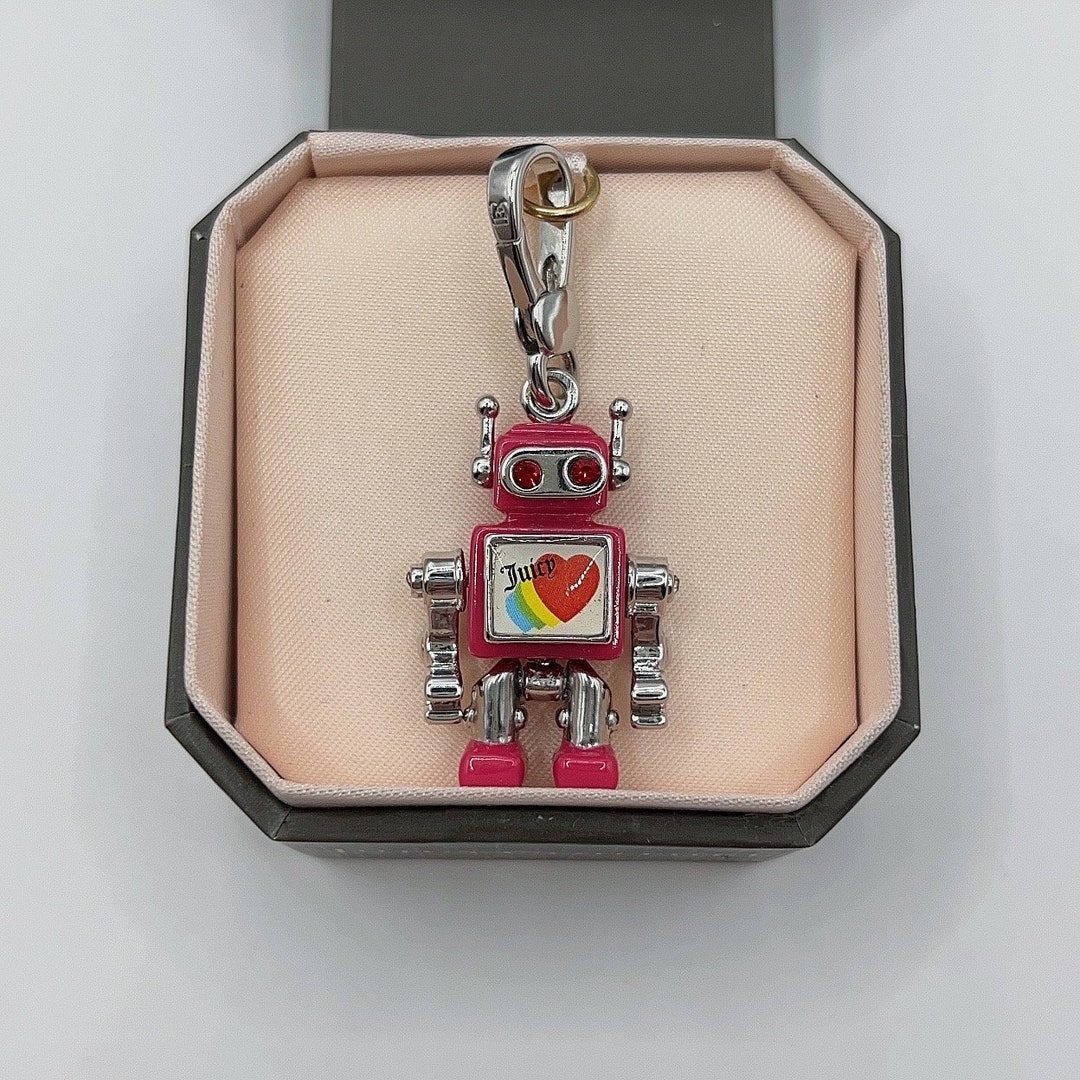 Juicy Couture Robot Charm - Etsy