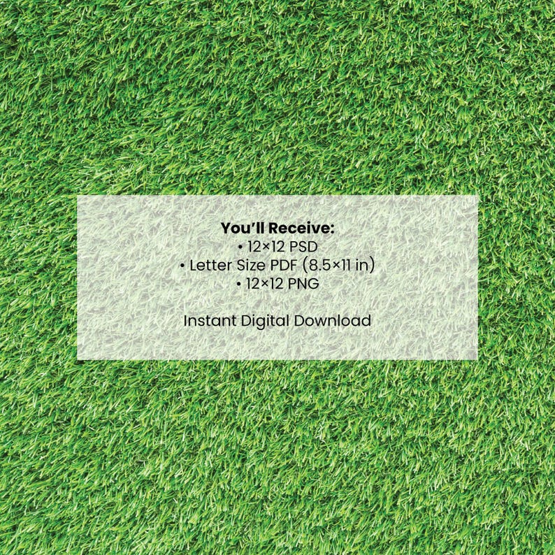 Grass Digital Paper - Turf Background Instant Download - Grass Texture ...