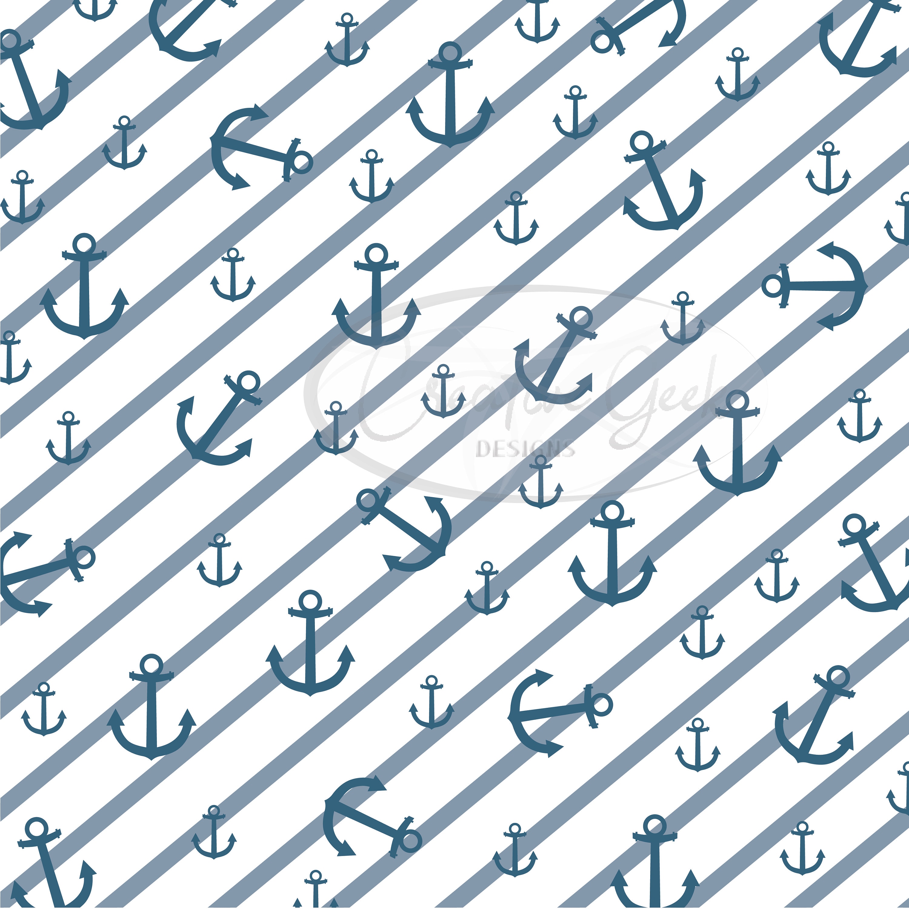 Anchor PNG Digital Paper Instant Download Anchor Paper PDF | Etsy