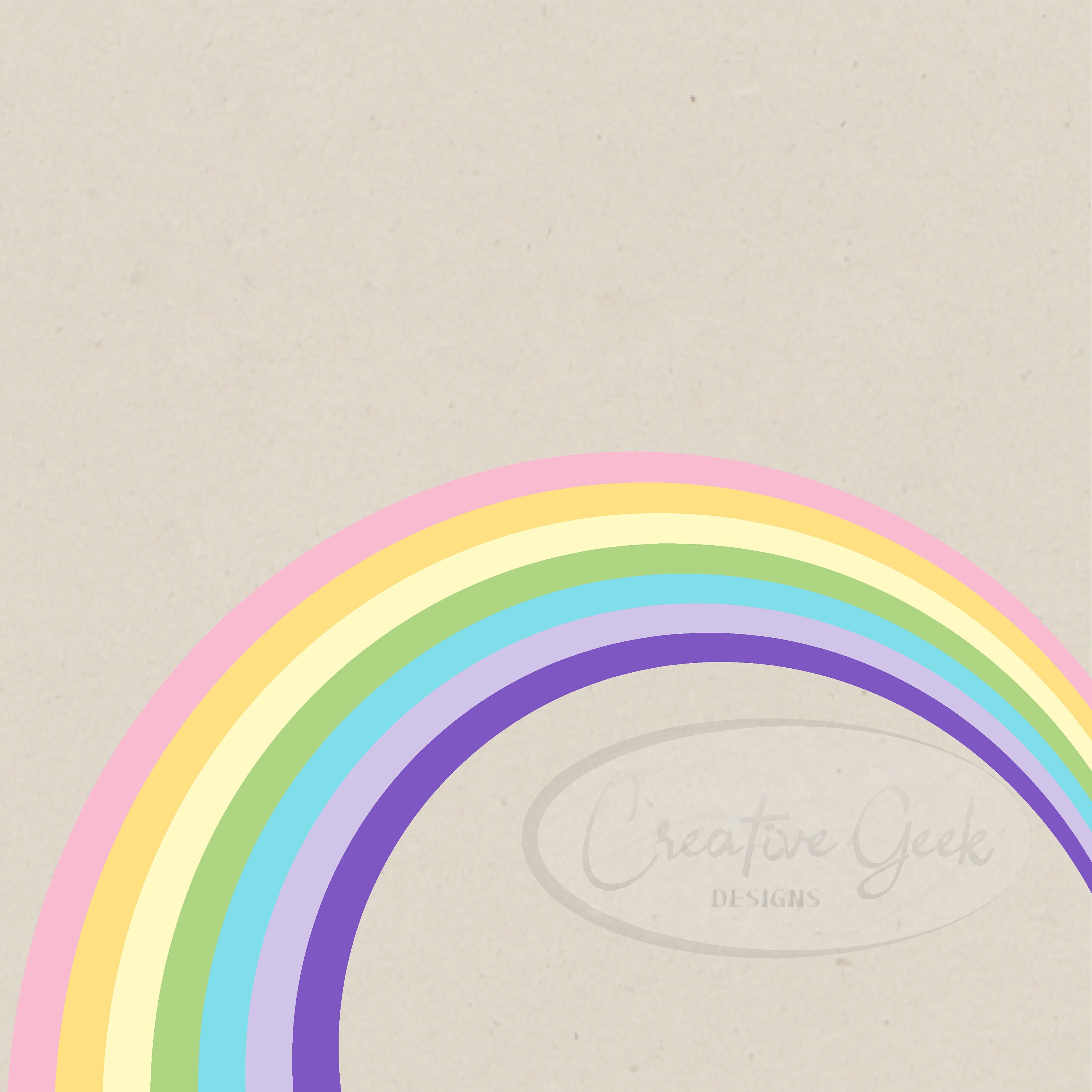 Rainbow Digital Paper PNG Instant Download Rainbow Paper PSD - Etsy