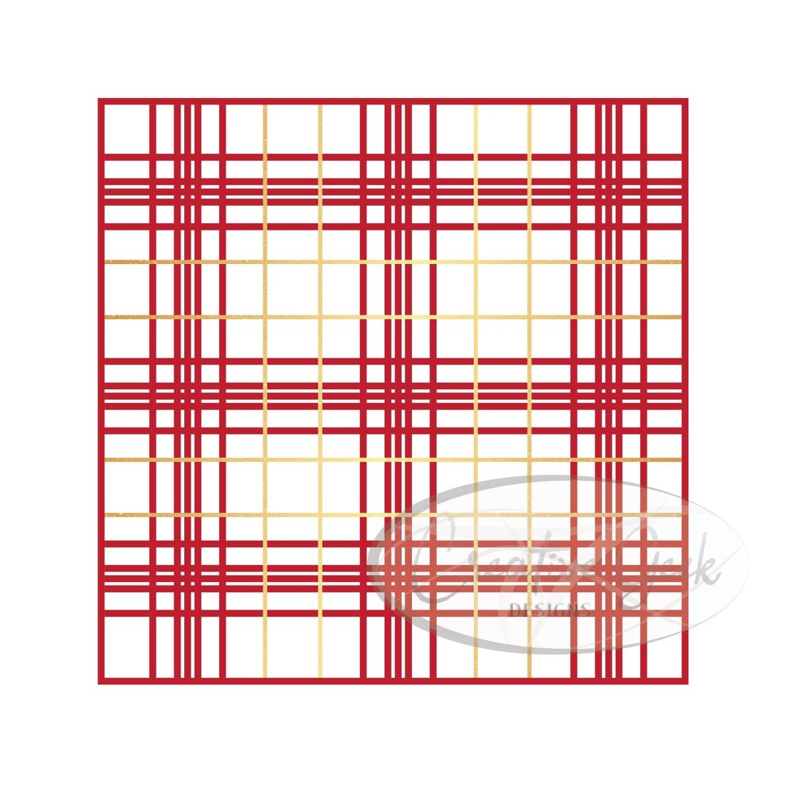 Plaid Background SVG Digital Download Christmas Plaid SVG | Etsy