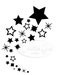 Star Flourish SVG Digital Download - Stars Background SVG Instant ...