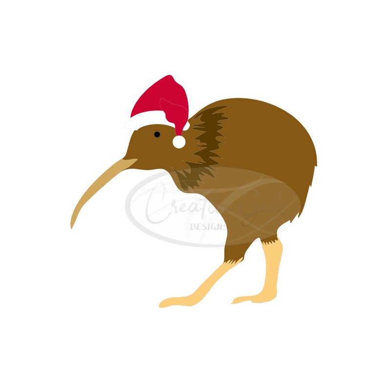 Kiwi SVG Digital Download - Christmas Kiwi Bird SVG Instant Download ...