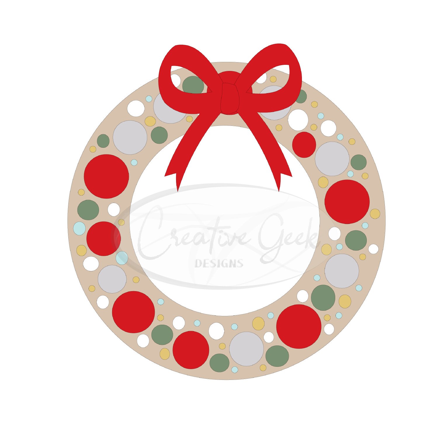 Animated Christmas Wreath