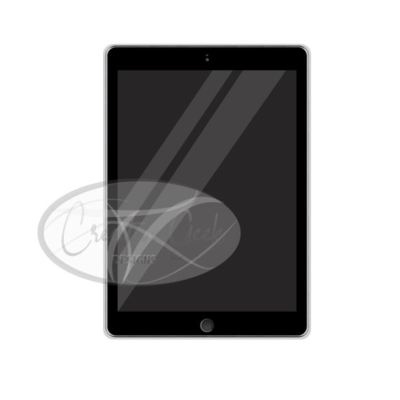Electronic Tablet Clipart