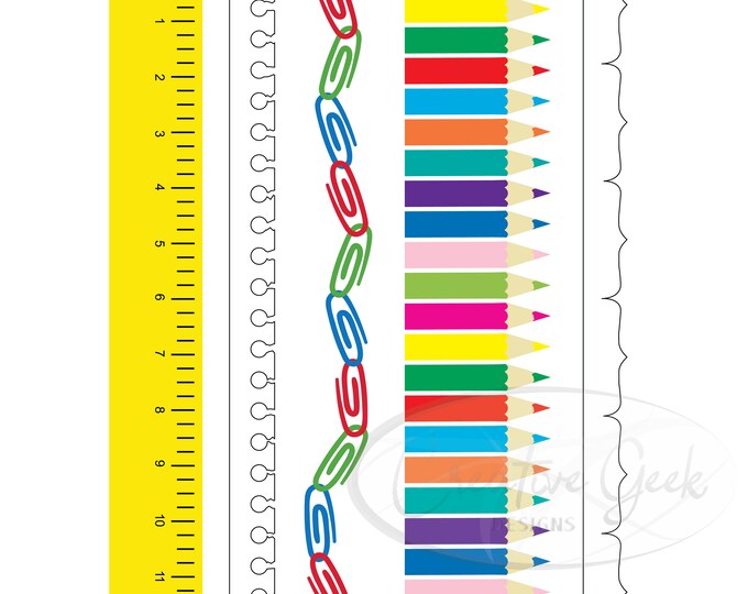 Notebook Lined Digital Paper - School Paper Instant Download - Teacher ...