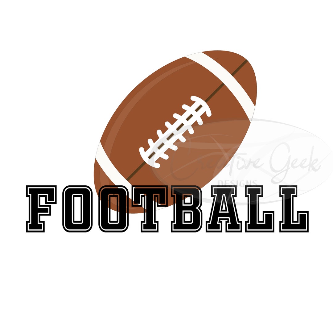 Football SVG - Sports Digital Downloads - SVG for Cricut or Cameo ...