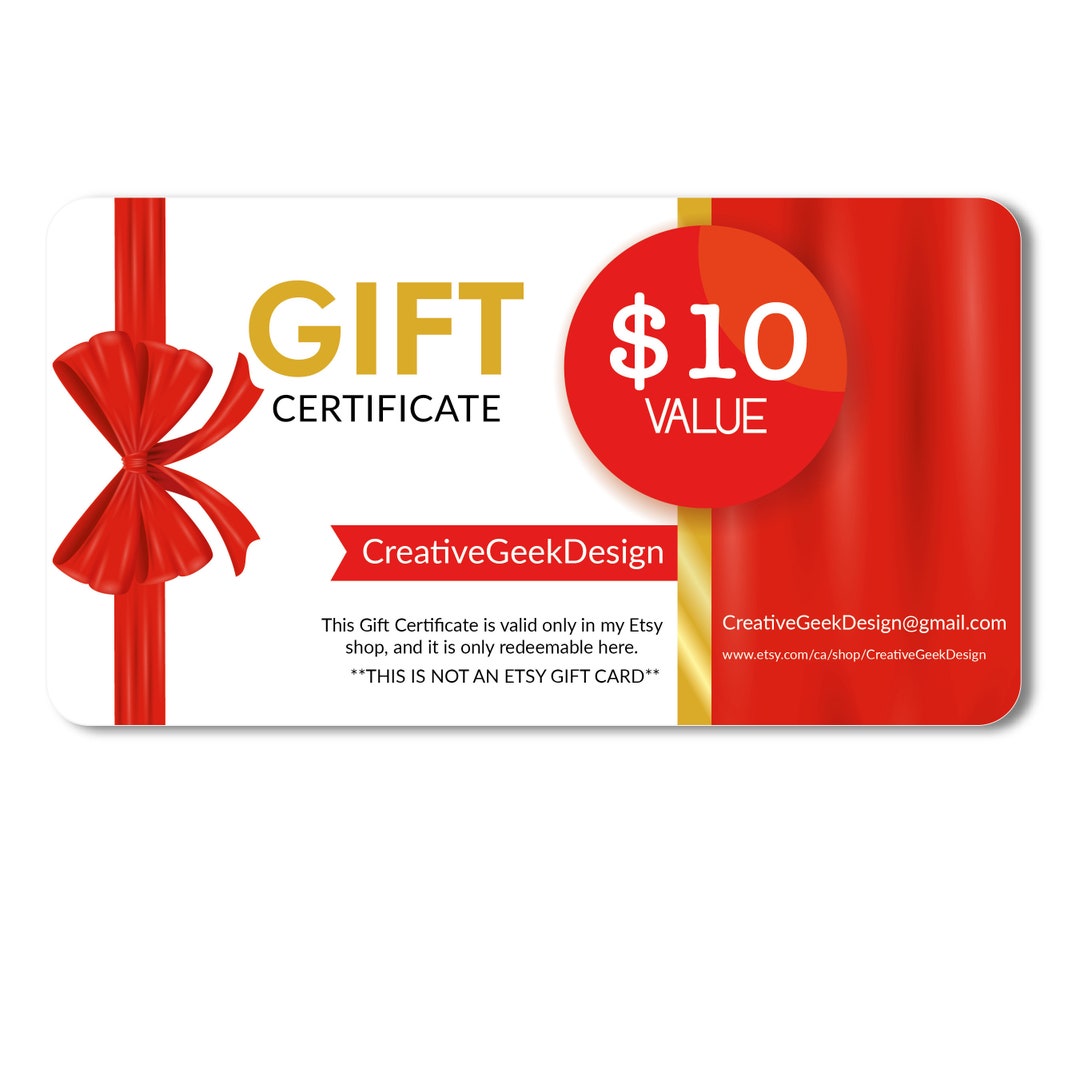 Shop Gift Card Digital Download - Useable on Any Item in ...