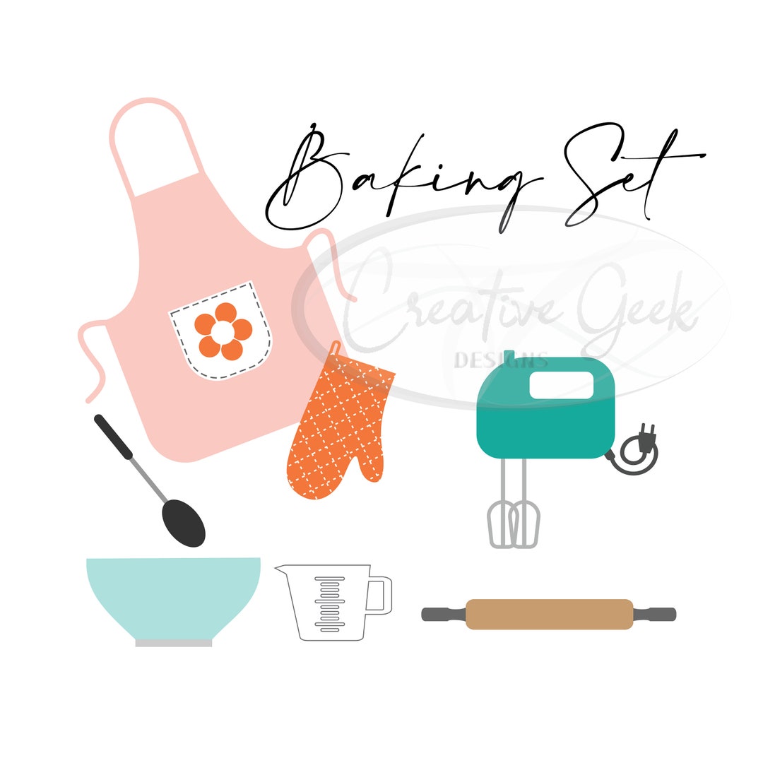 Baking SVG Bundle Digital Download - Kitchen SVG Instant Download ...