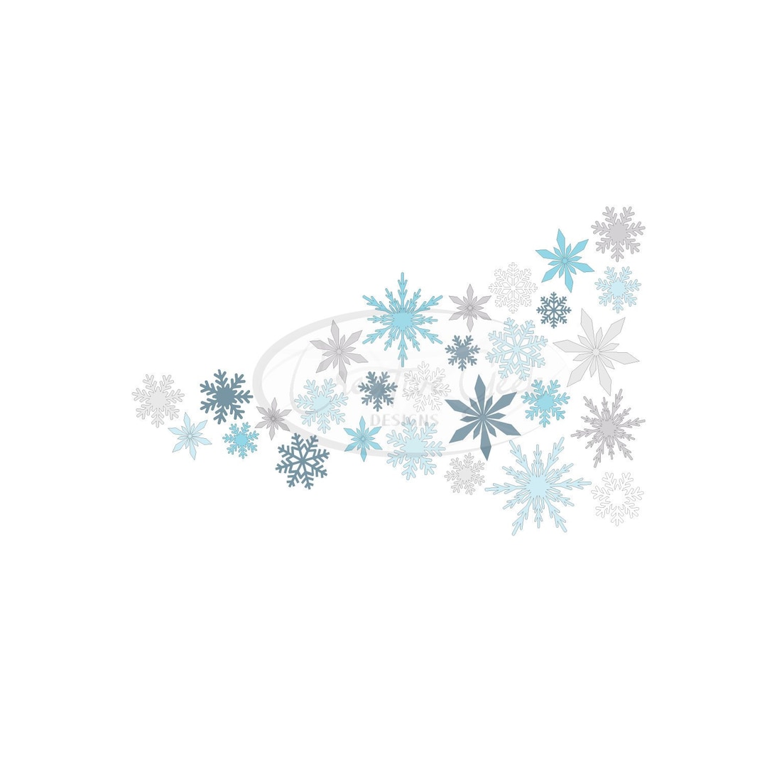 Snow Background SVG Digital Download - Winter SVG Instant Download ...