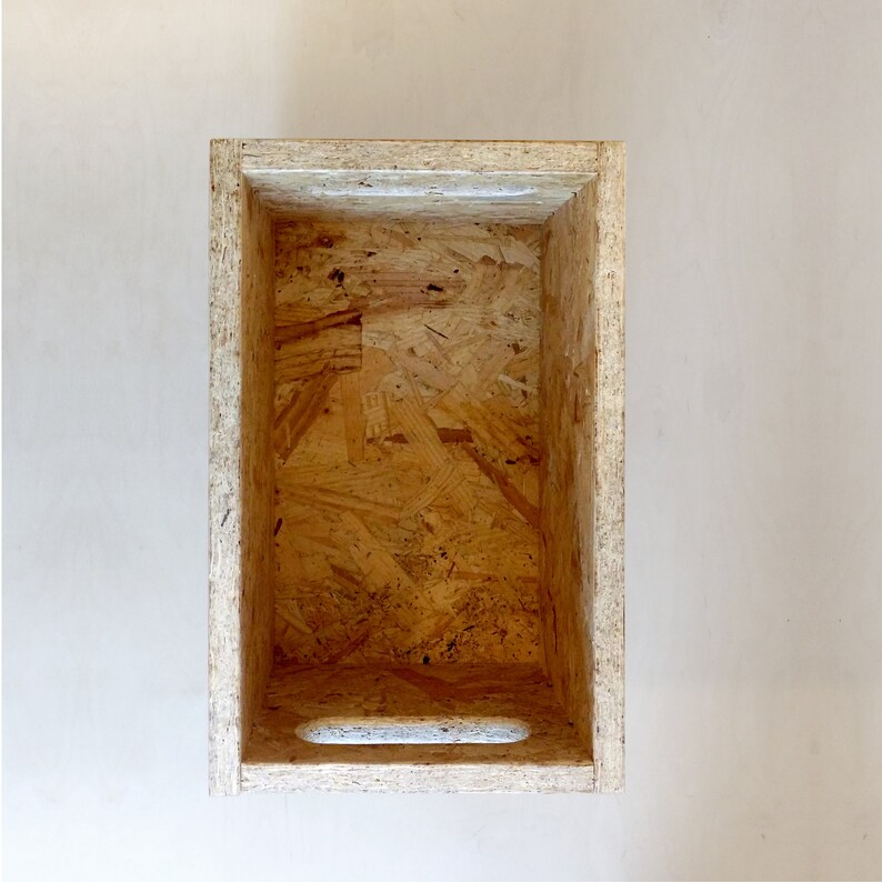 1 X Flat Pack 7 Inch LP Osb Record Crate - Etsy UK