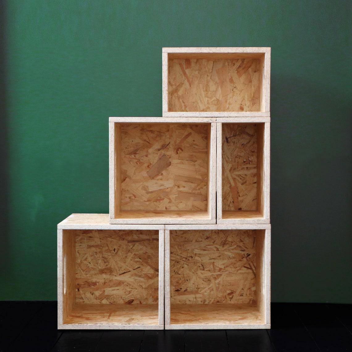 1 X Flat Pack 7 Inch LP Osb Record Crate - Etsy UK