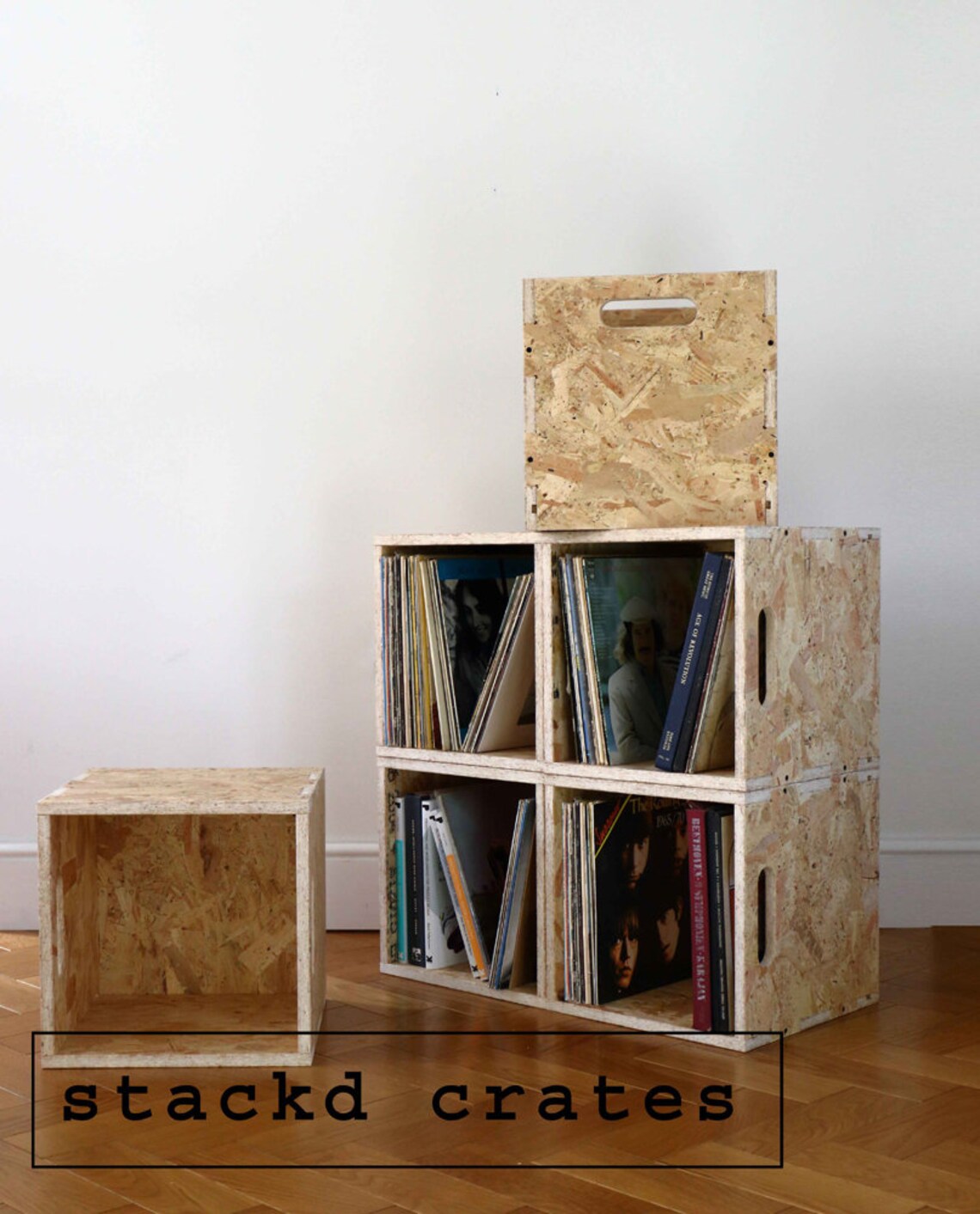 8 X Flat Pack Cnc Record Crate - Etsy
