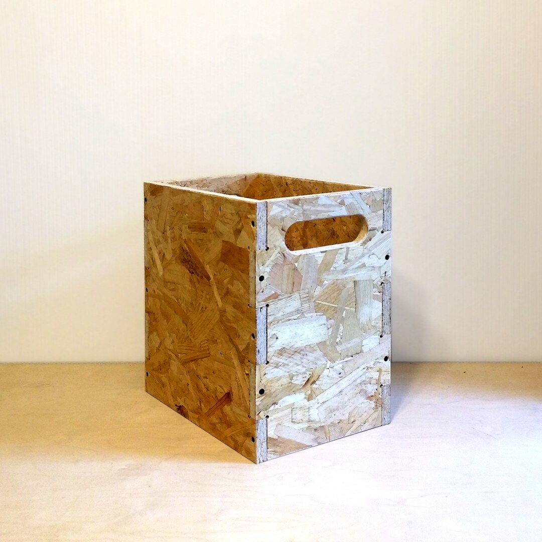 1 X Flat Pack 7 Inch LP Osb Record Crate - Etsy UK