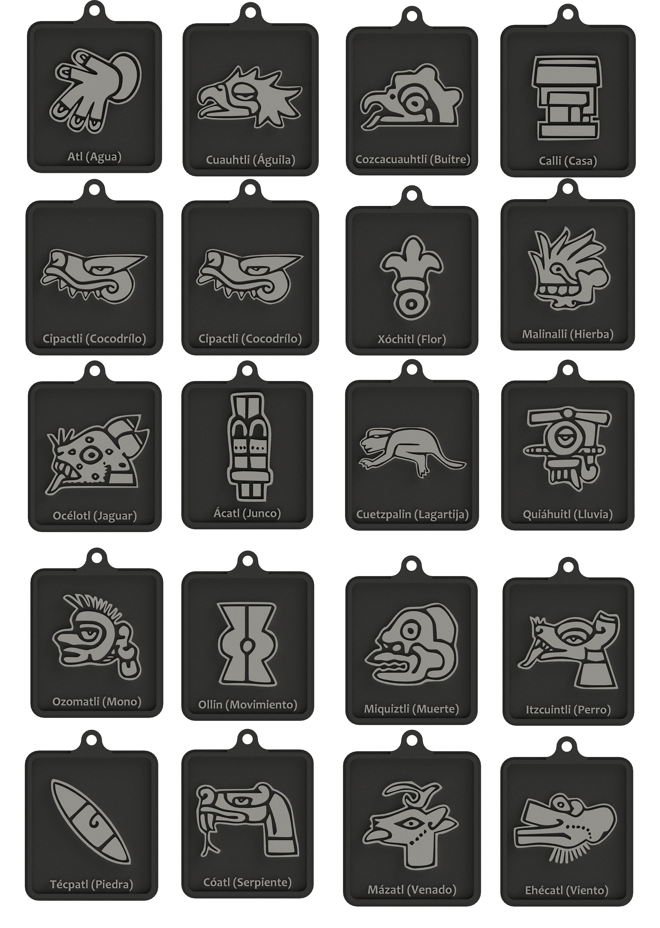 Aztec Warrior Symbols Meanings