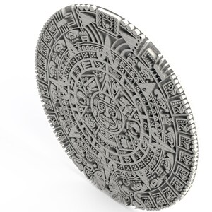 Aztec Calendar, Calendar, Aztec, 3D Printing, Printing, 3D, STL, STL ...