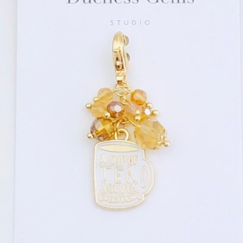 Tea Charms - Etsy