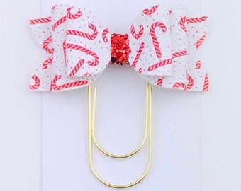 Candy Cane Paperclip - Etsy