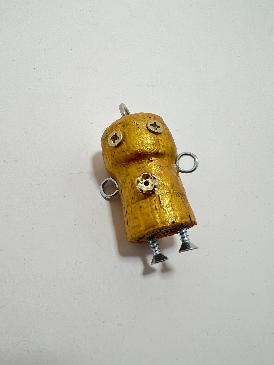 Champagne Cork Robot/champagne/wine Cork/cork Crafts - Etsy