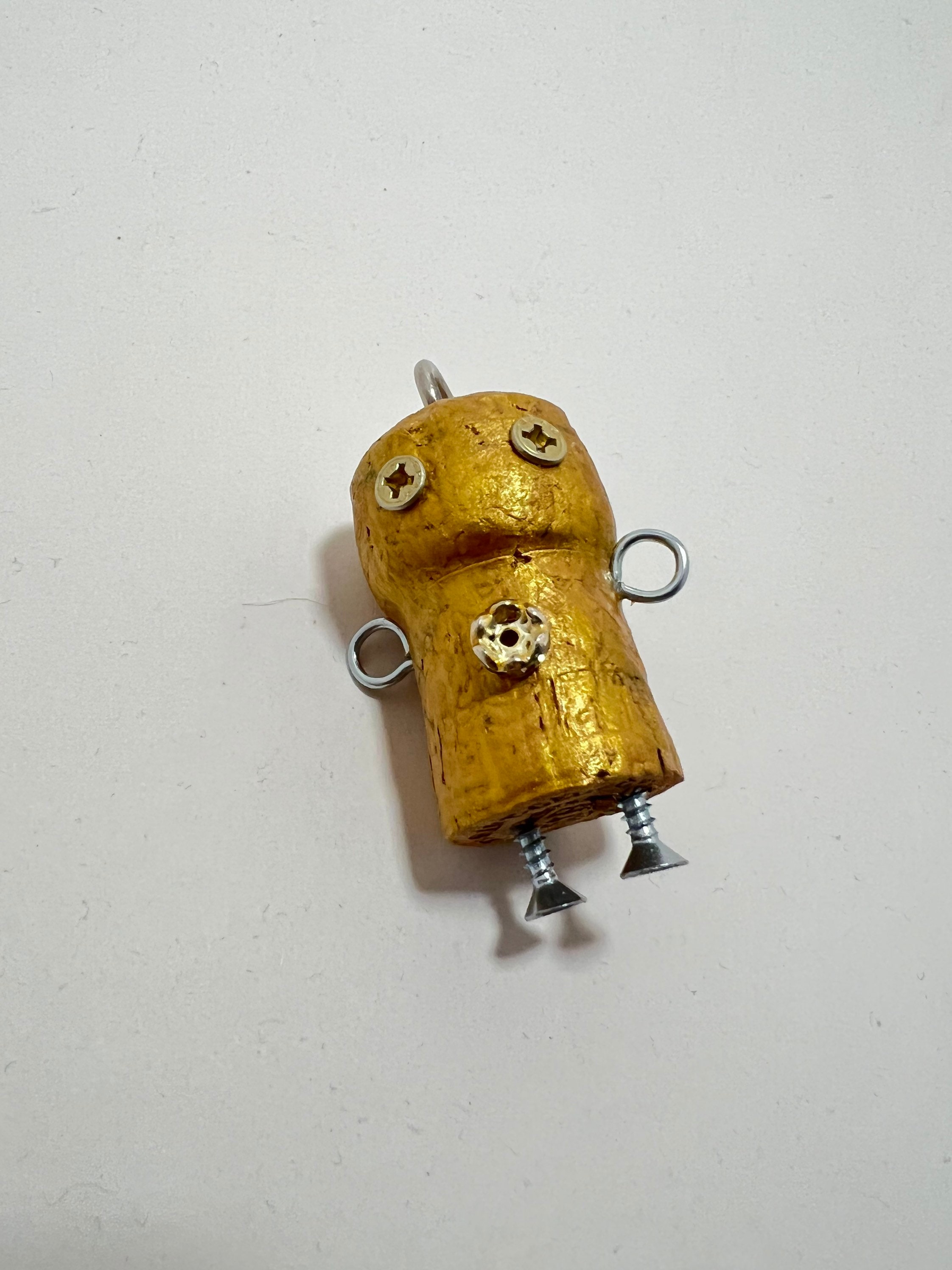 Champagne Cork Robot/champagne/wine Cork/cork Crafts - Etsy