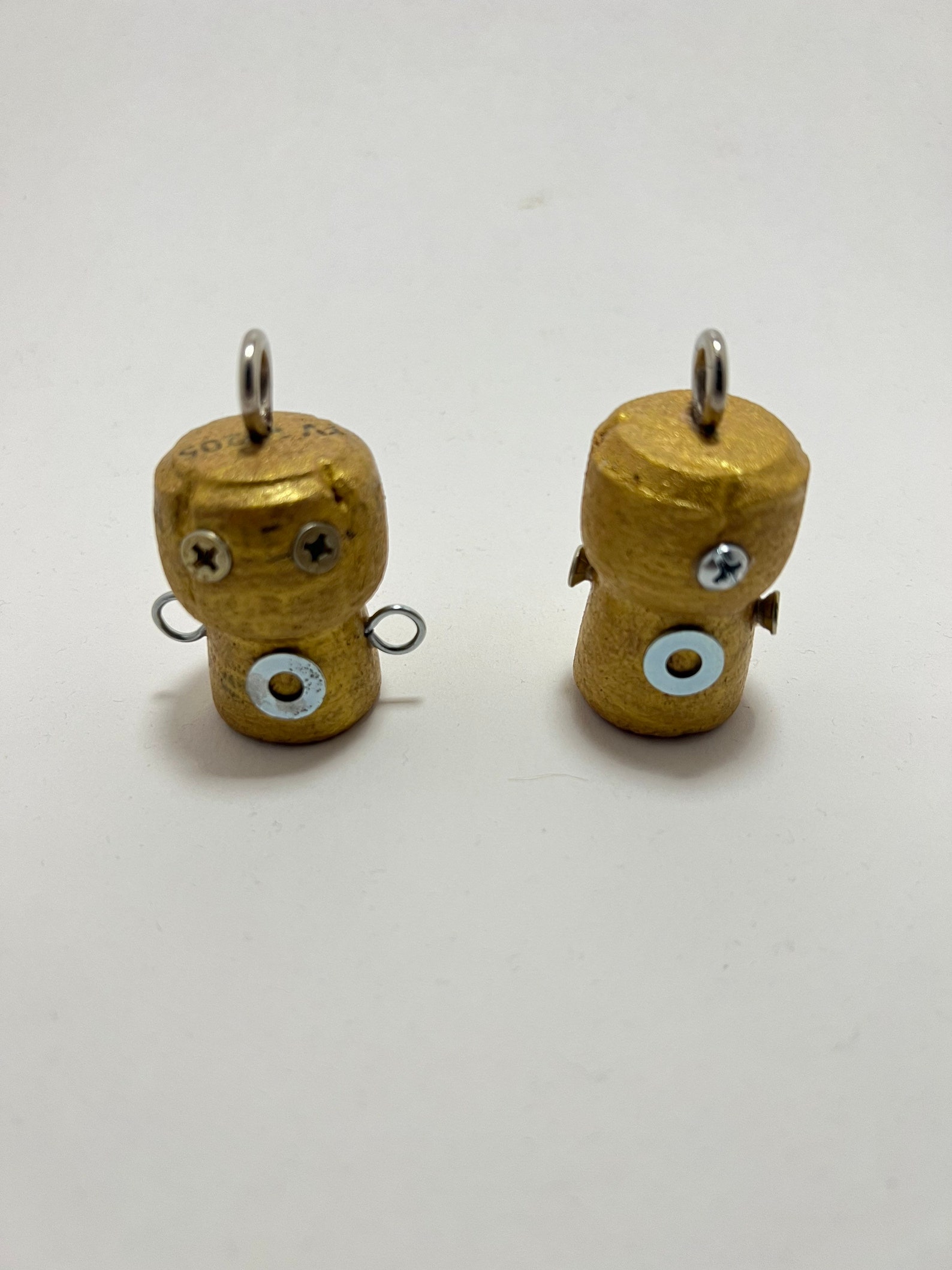 Champagne Cork Robot/champagne/wine Cork/cork Crafts - Etsy