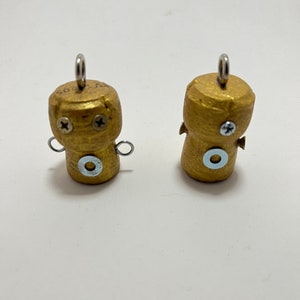 Champagne Cork Robot/champagne/wine Cork/cork Crafts - Etsy