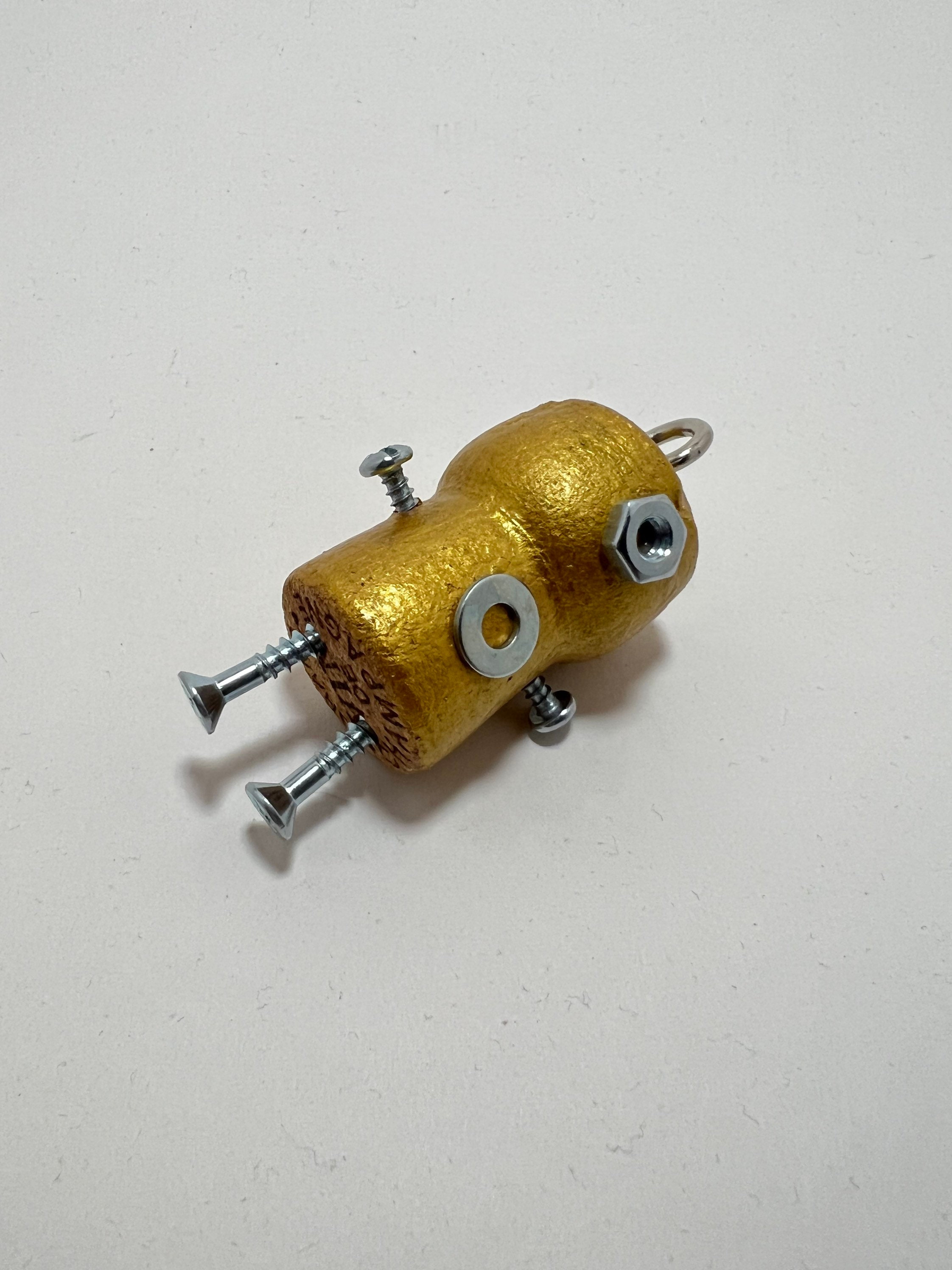 Champagne Cork Robot/champagne/wine Cork/cork Crafts - Etsy