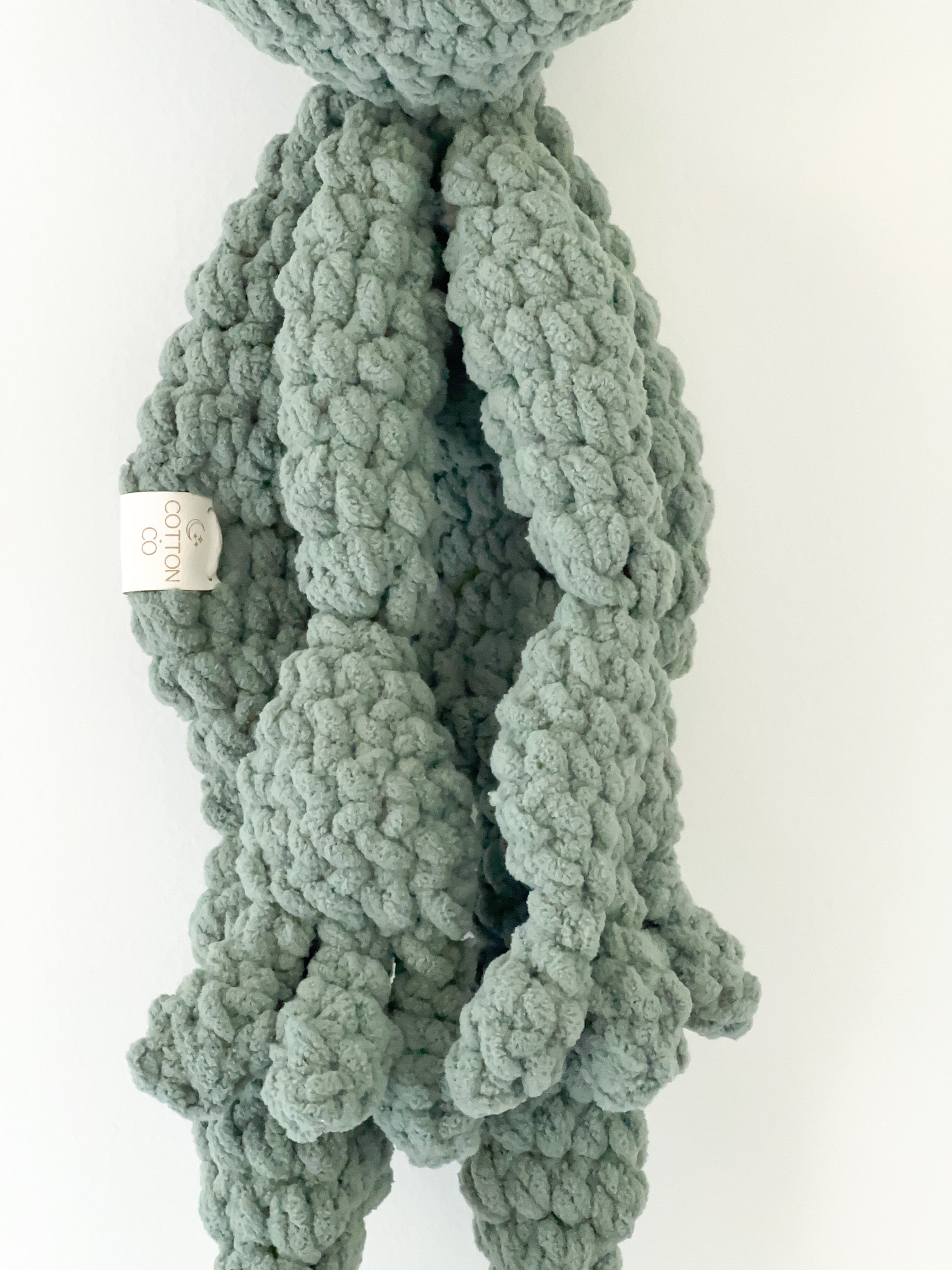 Franki the Frog | Frog Snuggler | Frog Lovey | Crochet Frog | Vintage ...