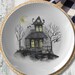 Spooky Haunted House Plates Perfect for Halloween Parties or Fall Table ...