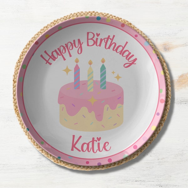 Birthday Plate - Etsy