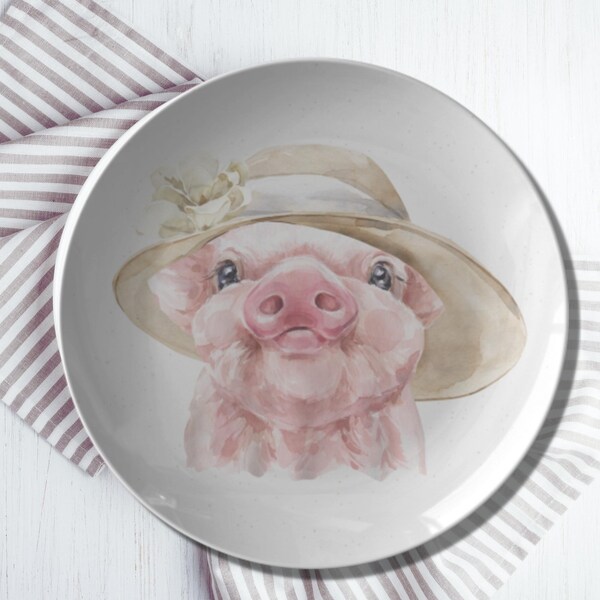 Pig Plate - Etsy