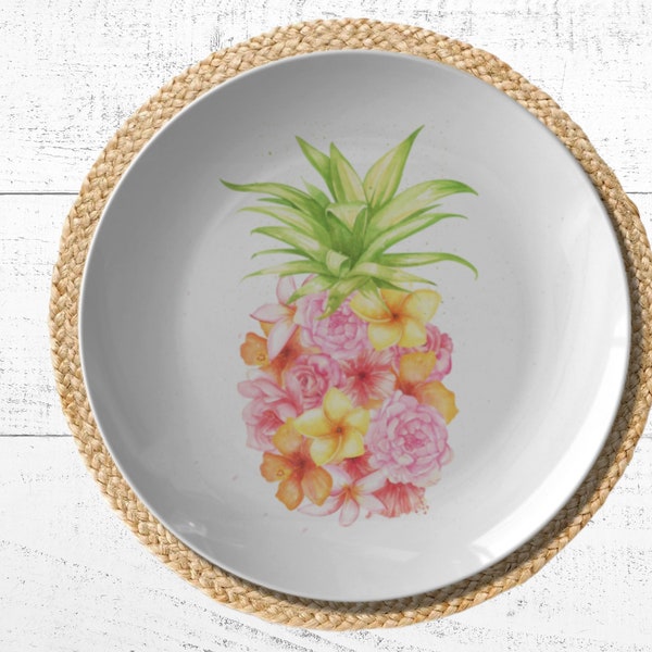 Pineapple Plates - Etsy