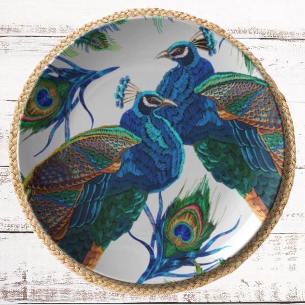 Peacock China - Etsy