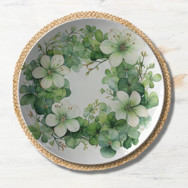 Shamrock Plates - Etsy