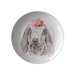 Floral Goat Plate | Floral Goat Plates | Farm Animal Plates | Farm ...