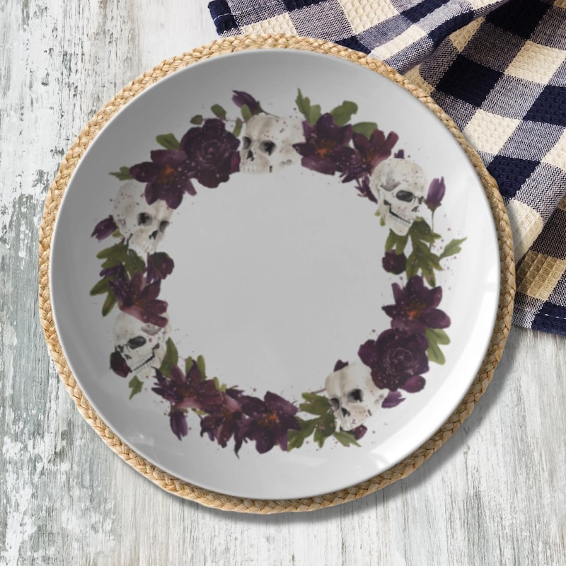 Skull Dinnerware - Etsy