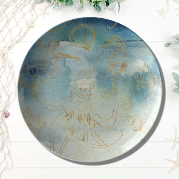 Ocean Beach Dinnerware Set - Etsy