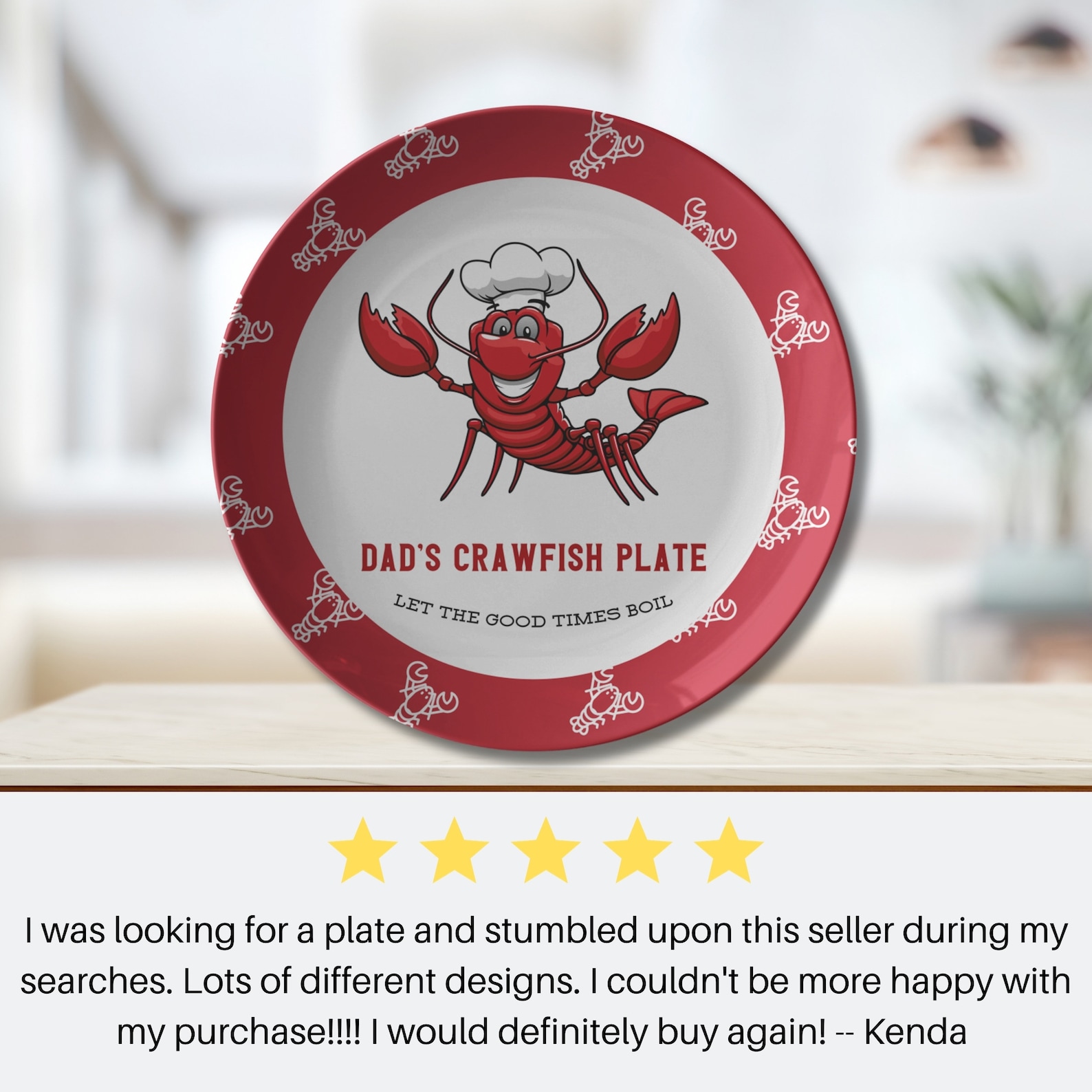 Custom Daddys Grilling Platter for Father's Day or Birthday ...