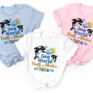 Sea World Shirt, Sea World Family Adventure, Sea World Matching Shirts ...