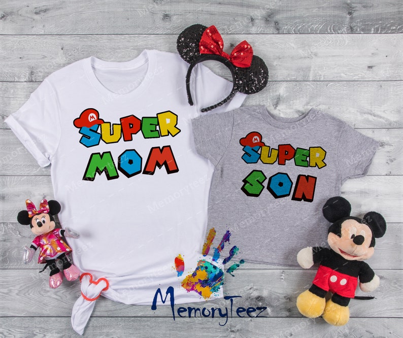 Super Mom Super Dad Super Family Matching Shirts Super - Etsy
