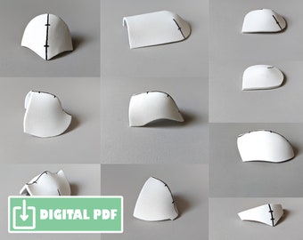 Eva Foam Armor Pattern | Etsy