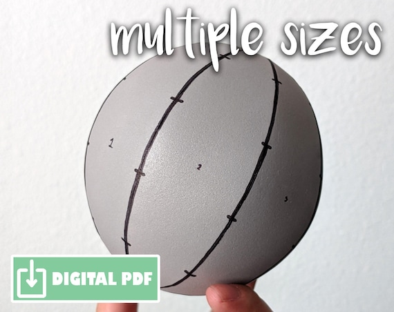 Sphere Template Printable