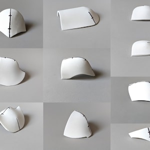 Cosplay Shoulder Armor | Pauldrons | EVA Foam Pattern Template - Etsy