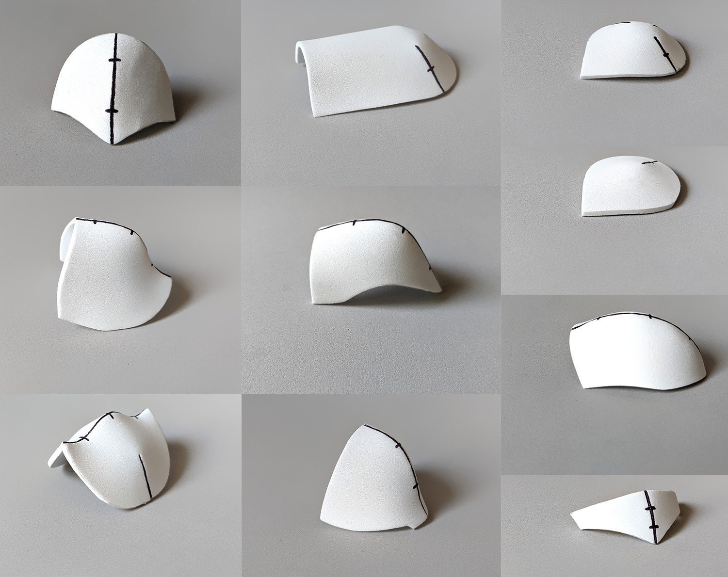 Cosplay Shoulder Armor | Pauldrons | EVA Foam Pattern Template - Etsy